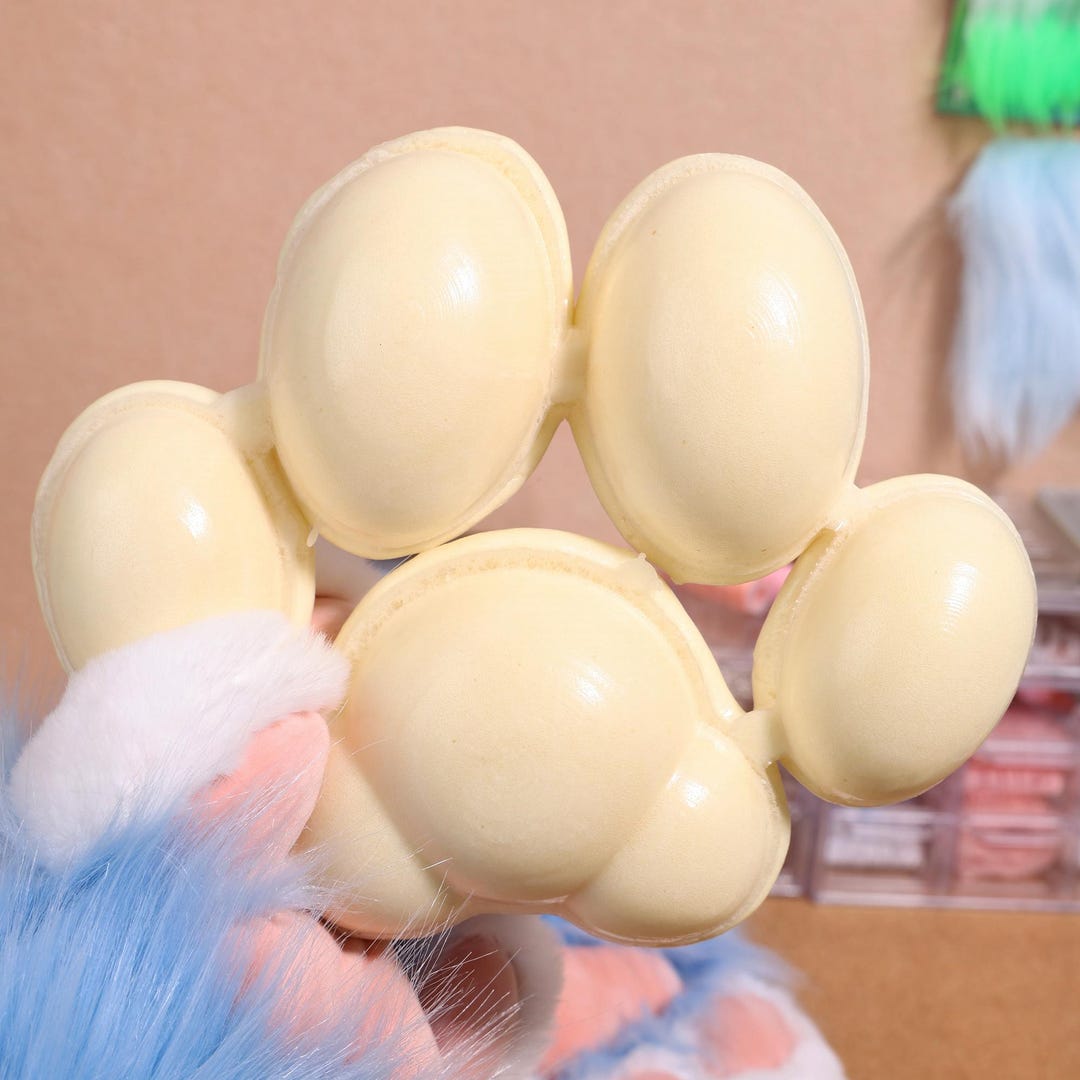 Foam Hand Paw Pads for Fursuit Making DIY Furry Accessories, Custom Cat ...