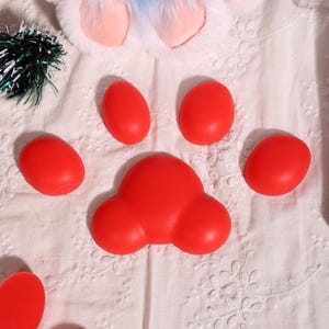 Silicone Hand Paw Pads for Fursuit Accessories, Realistic DIY Pre-made ...