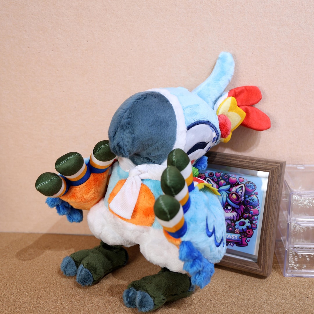 Kass Plush Toy With Sound Module Zelda Collectible Bard Figurine Hyrule ...