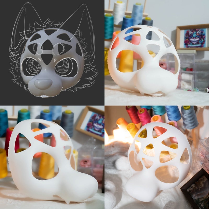 Protogen Head Base - Etsy