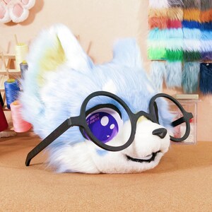 Fursuit Glasses Set 3D Printed Cosplay Accessories for Furry Costume ...