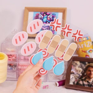 Fursuit Bubble Stickers Set of 2 Furry Fursuit Adorable, Accessories ...