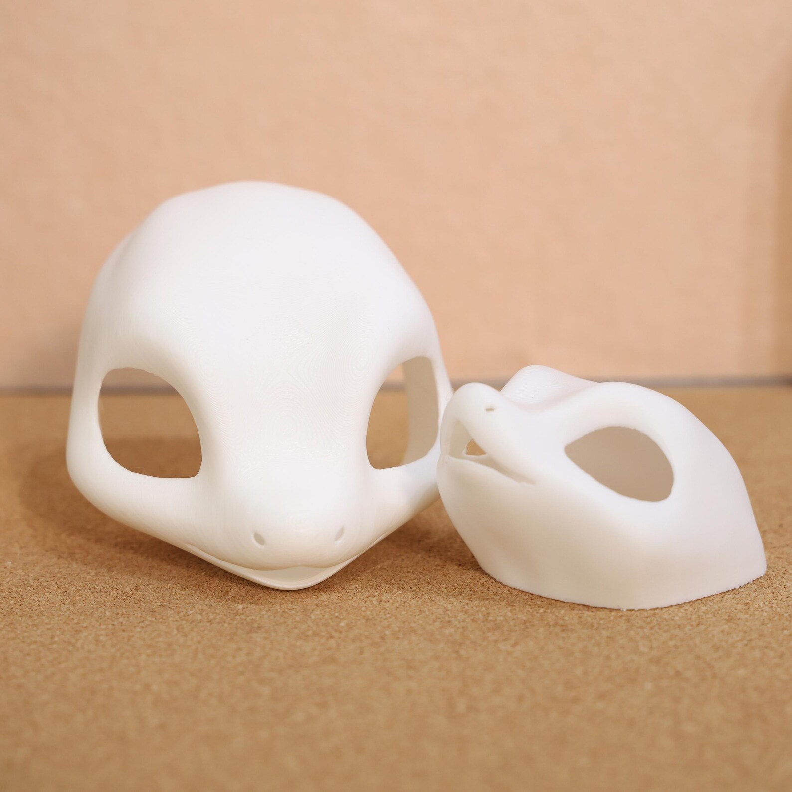 Mini Head Base Skull 3D Printed Furry Fursuit Model - Unique Creature ...
