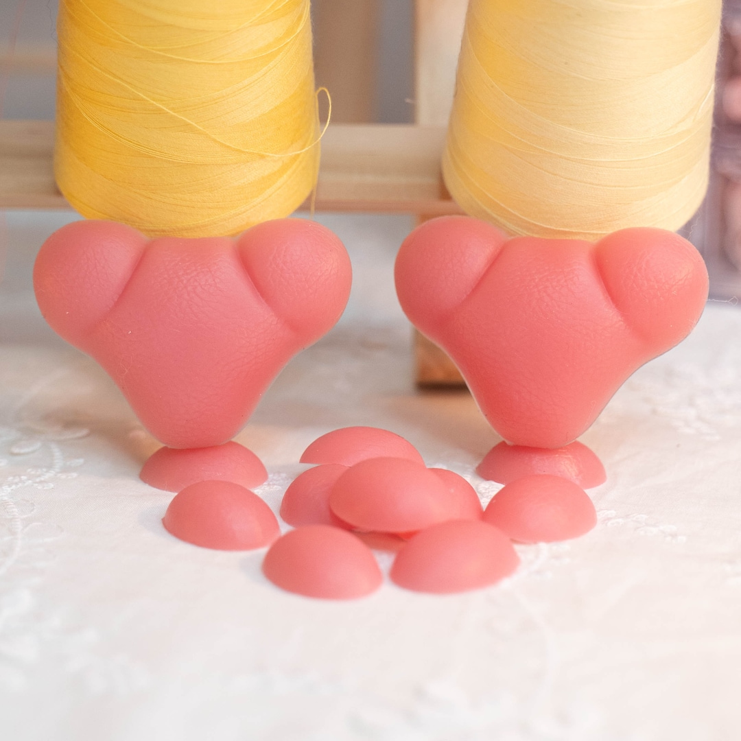 Silicone Hand Paw Pads for Fursuit Accessories, Realistic DIY Pre-made ...