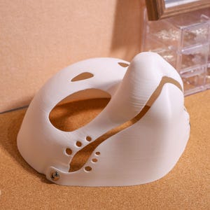Furry Fursuit Moving Jaw Pointed Eye Head Base (kemono Series) 3D PLA ...