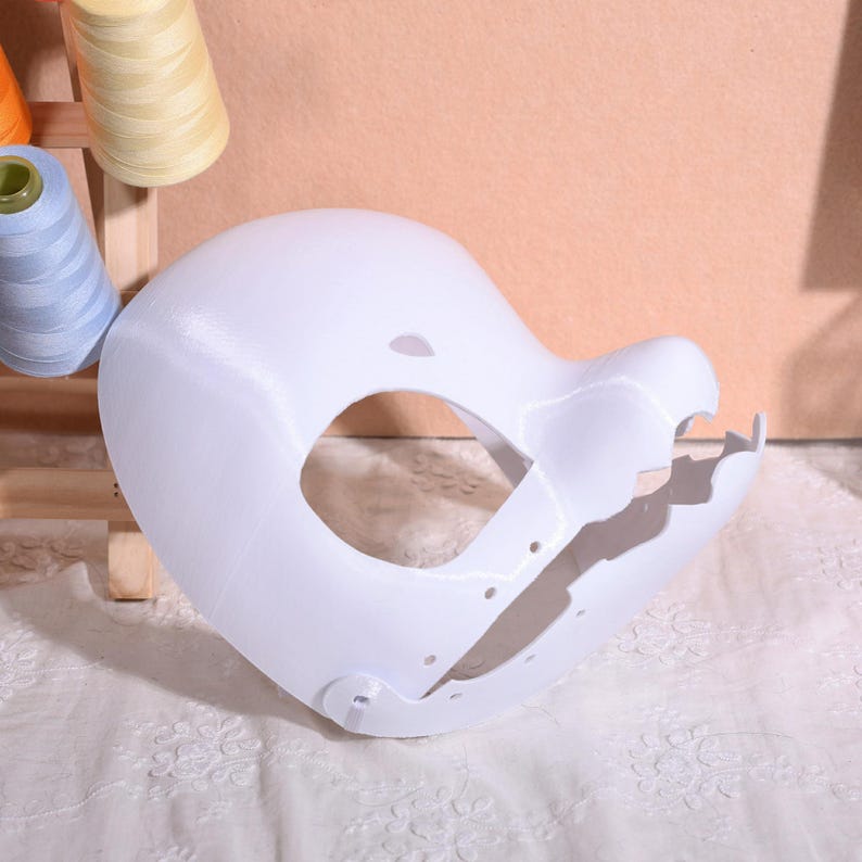 Dinosaur Skull Movable Jaw Head Base Furry Fursuit 3D Print PLA Cosplay ...