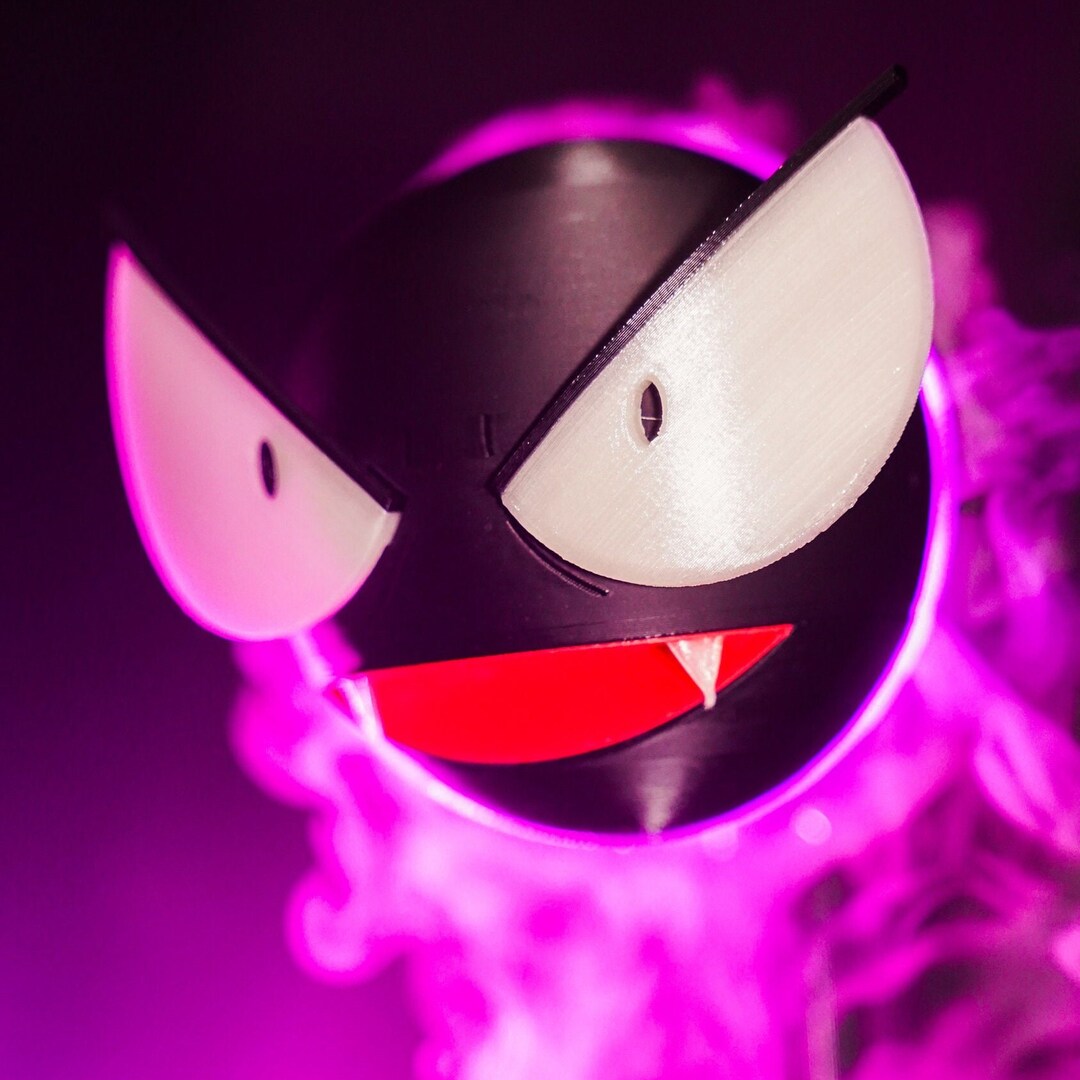 Gastly Humidifier Luminous Pokemon Cool Decor Ornament 3D Printed Aroma ...