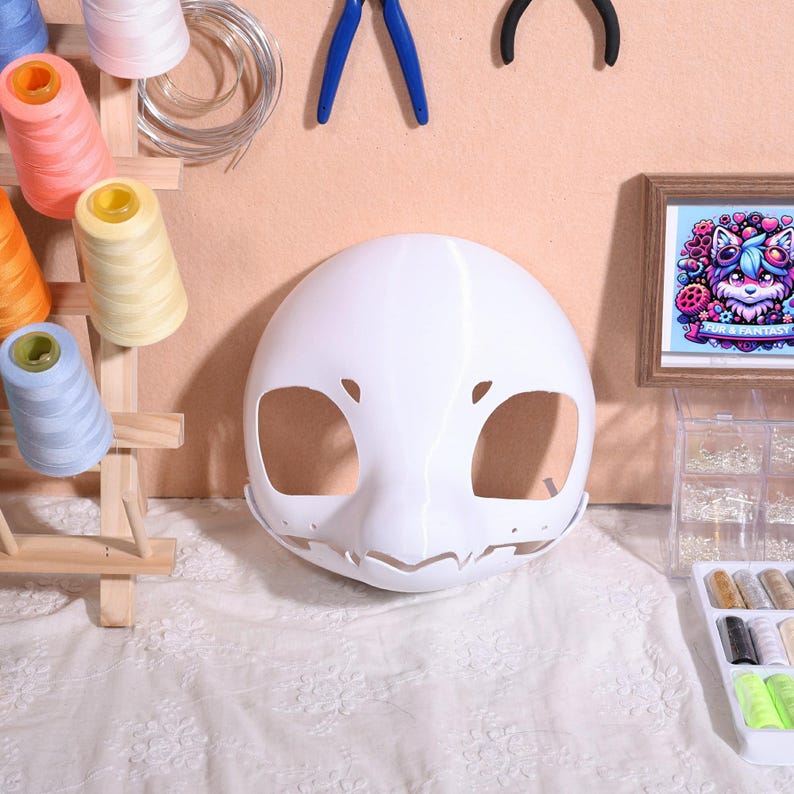 Dinosaur Skull Movable Jaw Head Base Furry Fursuit 3D Print PLA Cosplay ...