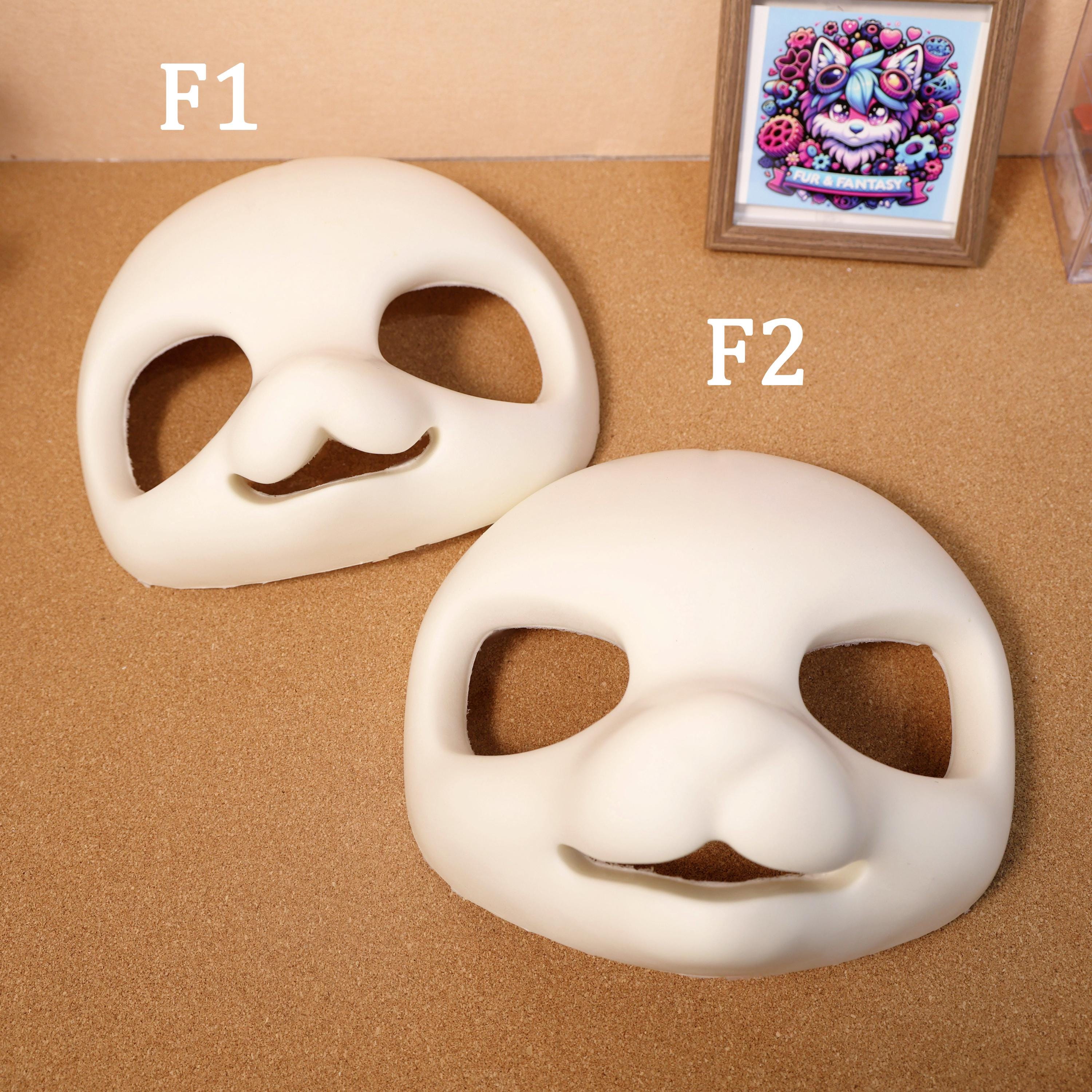 Foam Head Base Fursuits Short or Long Snout Customizable Foam Furry ...