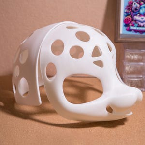 Feline Canine Head Base Smiling Face Short Snout Furry Fursuit 3D Print ...