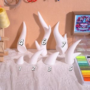 Furry Fursuit 3D Printed Horns for Furry Cosplay Customizable ...