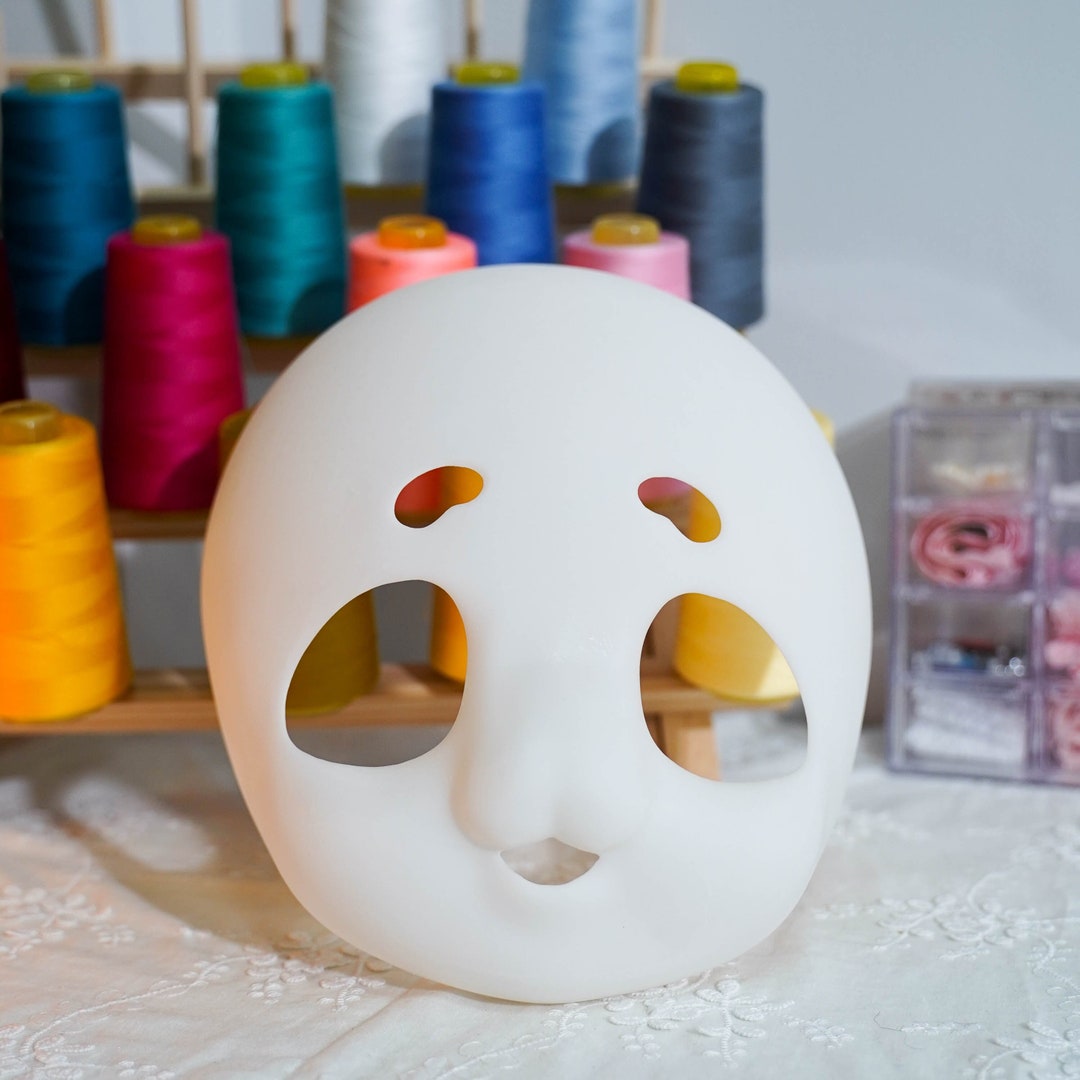 Chubby Smiley Face Head Base Furry Fursuit PLA 3D Print kig Series ...
