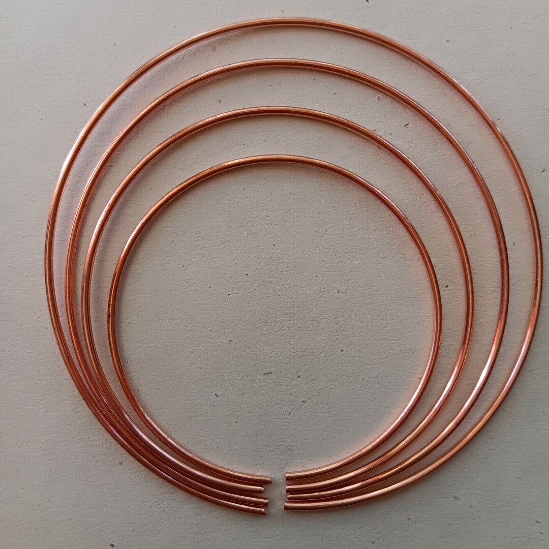Copper Hoop - Etsy