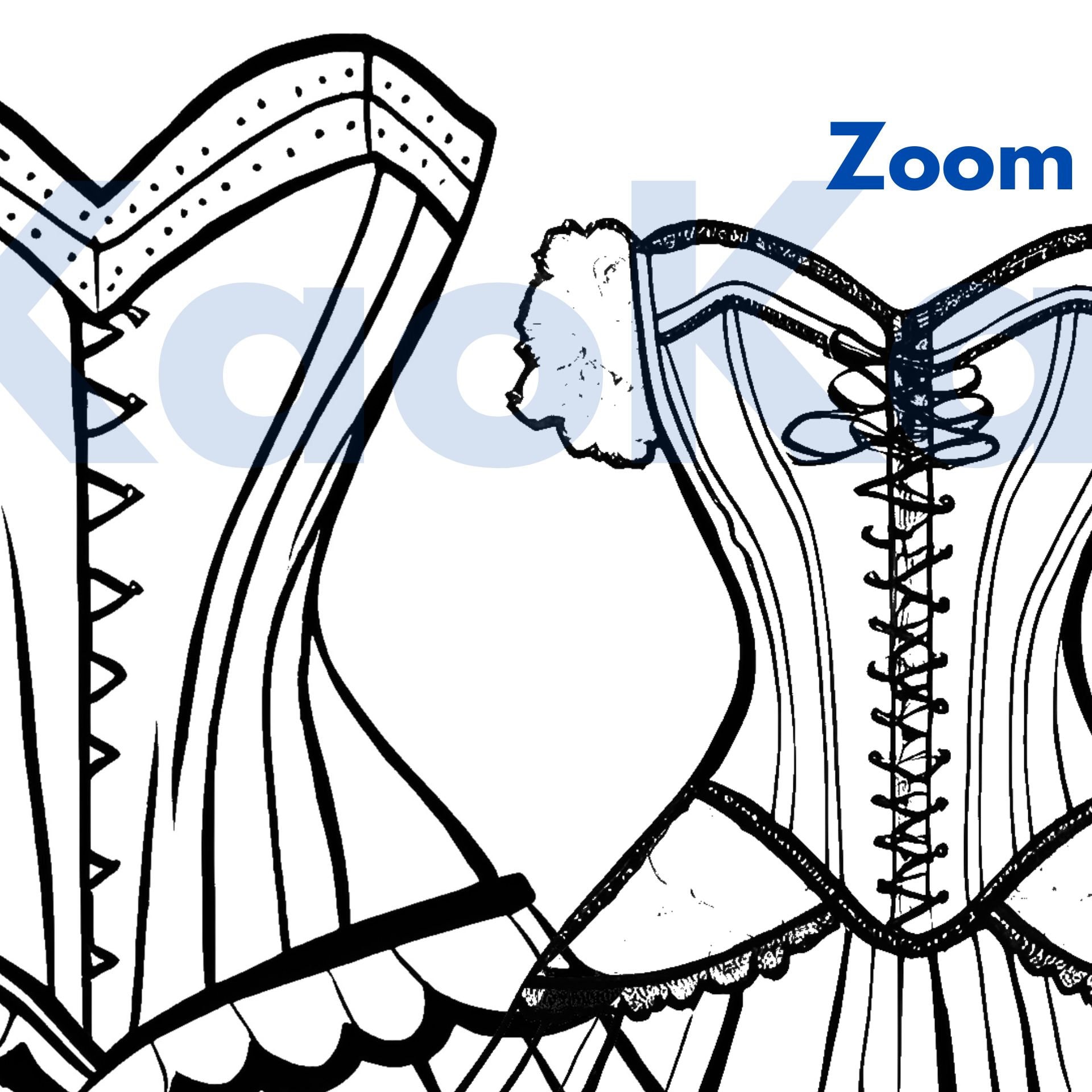 Victorian Corset Coloring Pages Set of 45! / Inspiration for Fashion ...