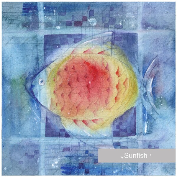 Sunfish Painting - Etsy