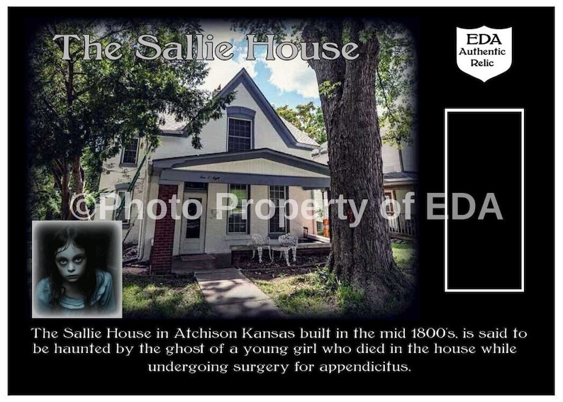 Haunted Sallie House Relic Soil Earth Sample Artifact Framed With COA ...