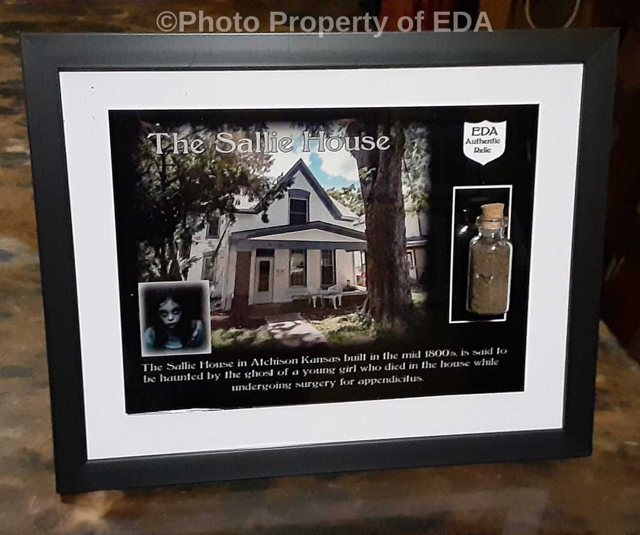 Haunted Sallie House Relic Soil Earth Sample Artifact Framed With COA ...