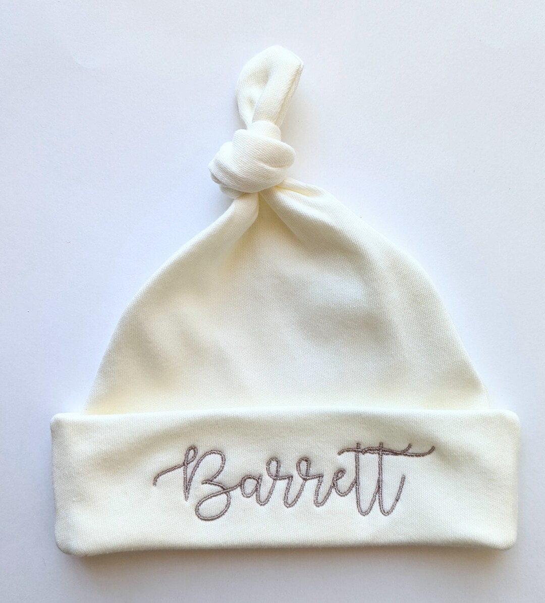 Embroidered Monogrammed Baby Hat: Personalized Newborn Gift - Etsy
