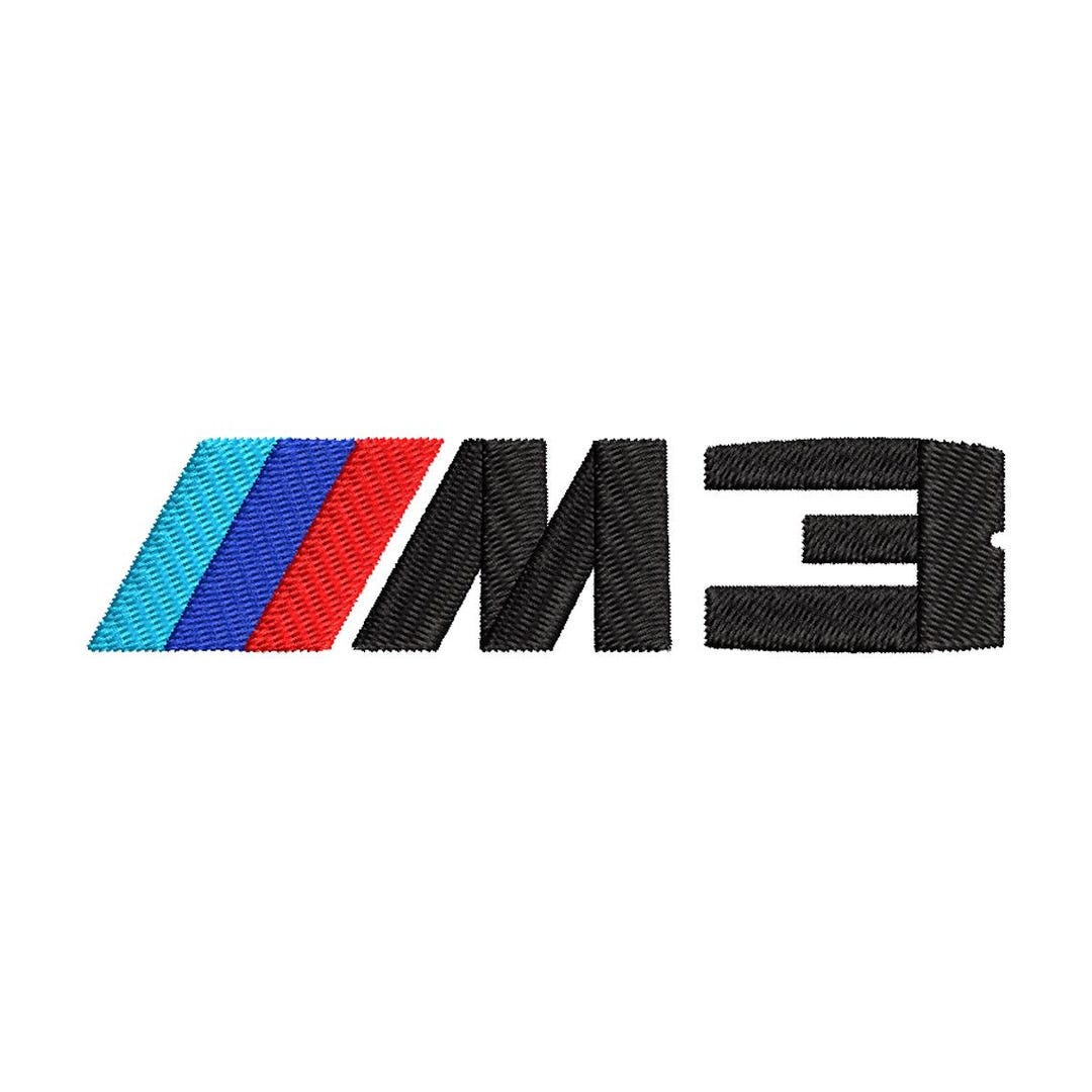 BMW M3 Machine Embroidery Design Logo Badge 7 Sizes Embroidery File ...