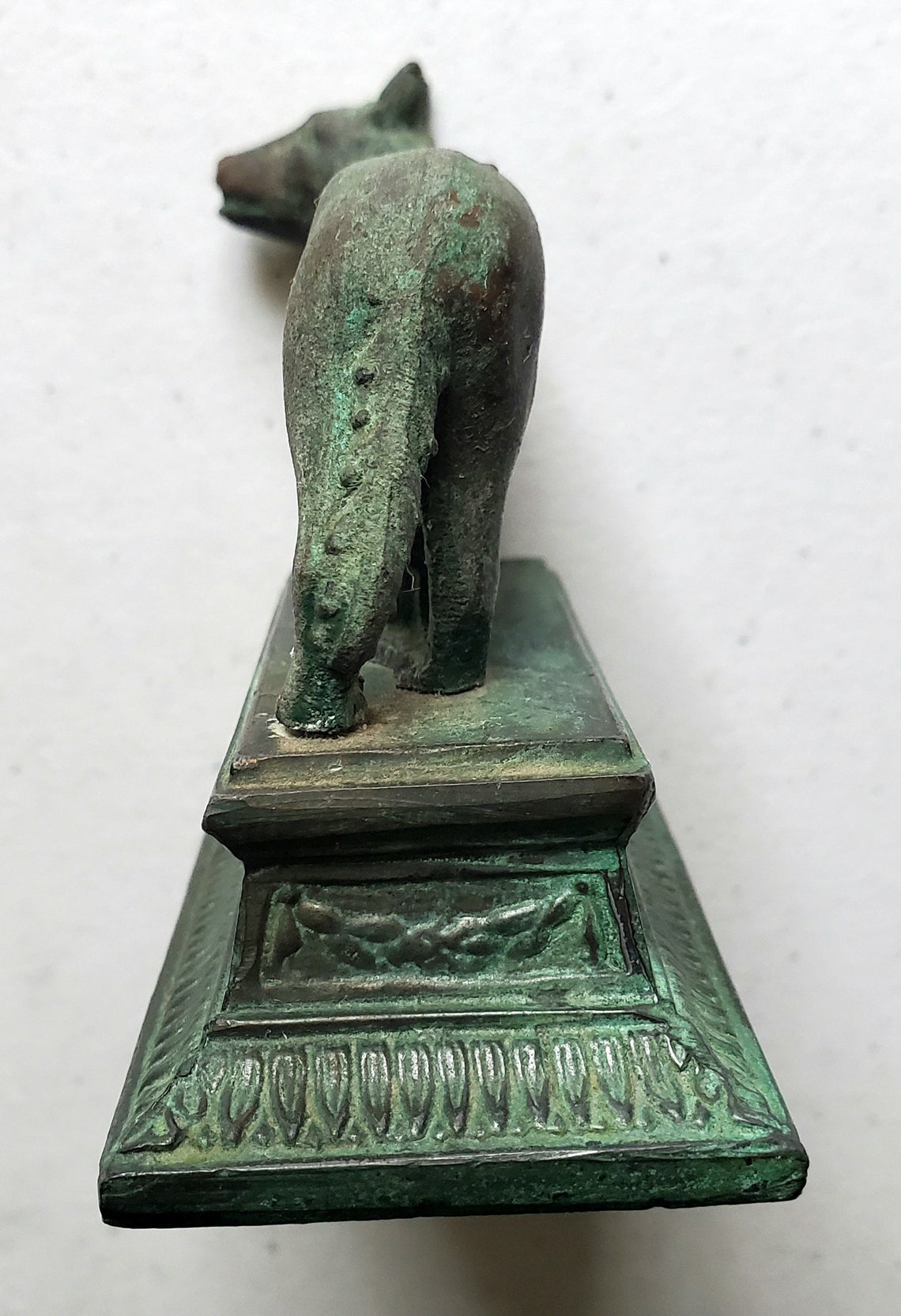 Vintage Capitoline She-wolf W/ Romulus and Remus Metal Replica Souvenir ...