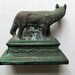 Vintage Capitoline She-wolf W/ Romulus and Remus Metal Replica Souvenir ...