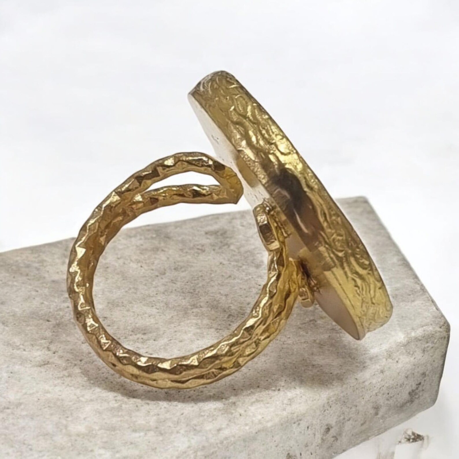 Roman Coins Rings / Agestable Size / Handmade Rings / 14K Gold Plated ...