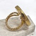 Roman Coins Rings / Agestable Size / Handmade Rings / 14K Gold Plated ...