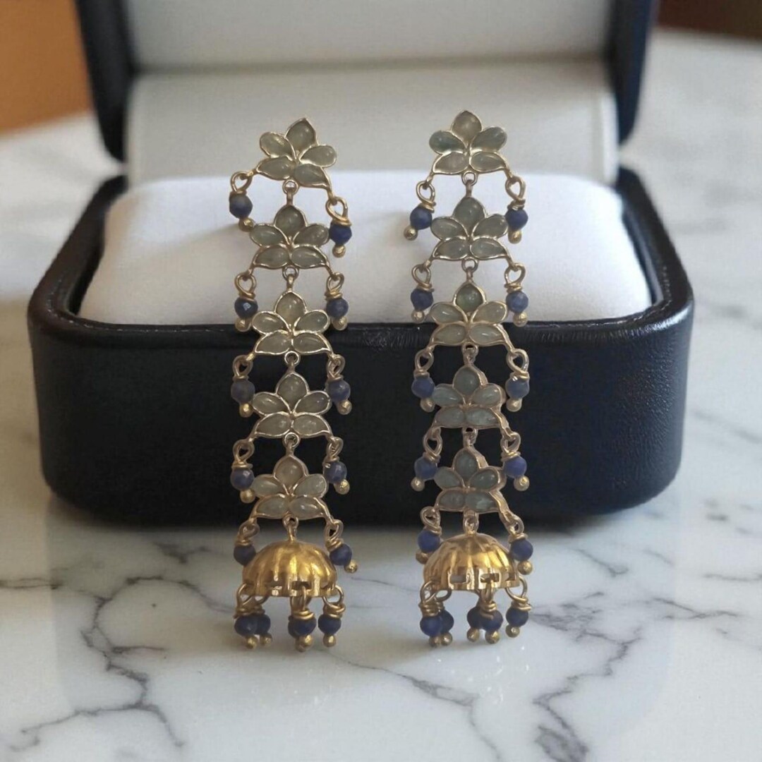 Ottoman Earrings.vintage Earrings,gemstone Earrings,turkish Earrings ...