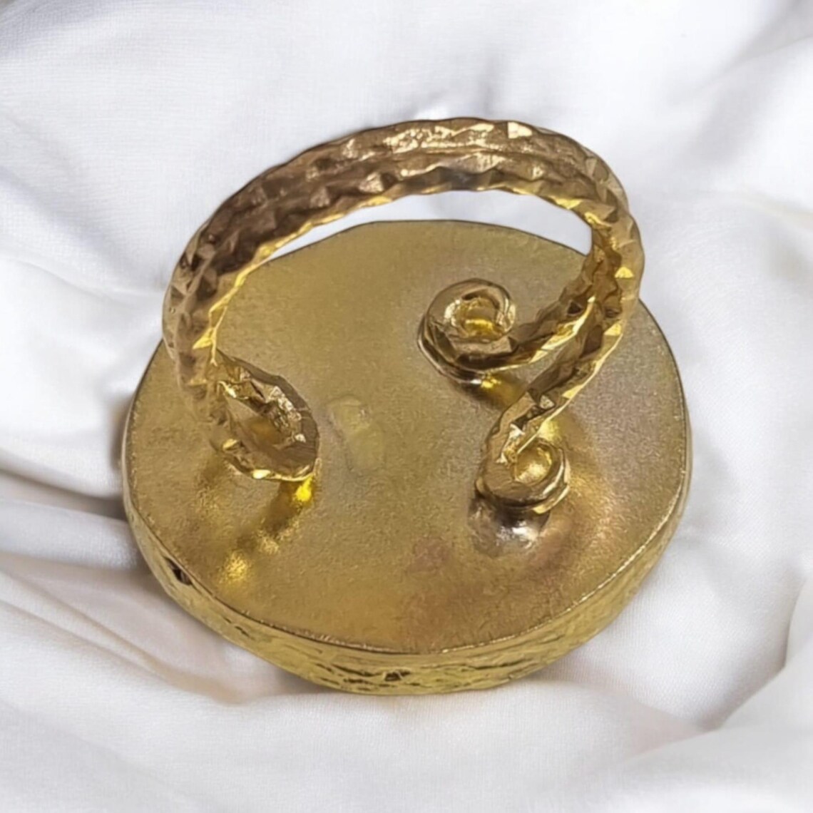 Roman Coins Rings / Agestable Size / Handmade Rings / 14K Gold Plated ...