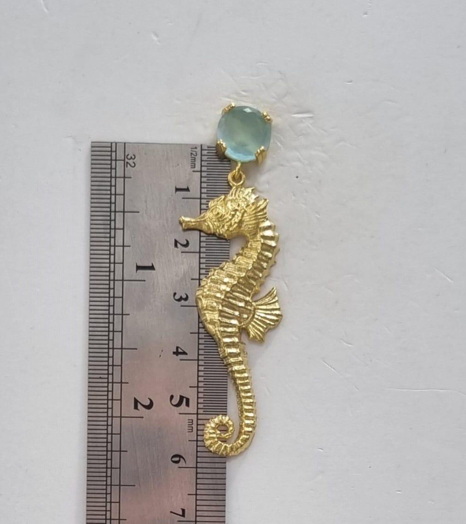 Sea Horse Earrings Model /elegant Earrings/handmade Custom Earrings ...