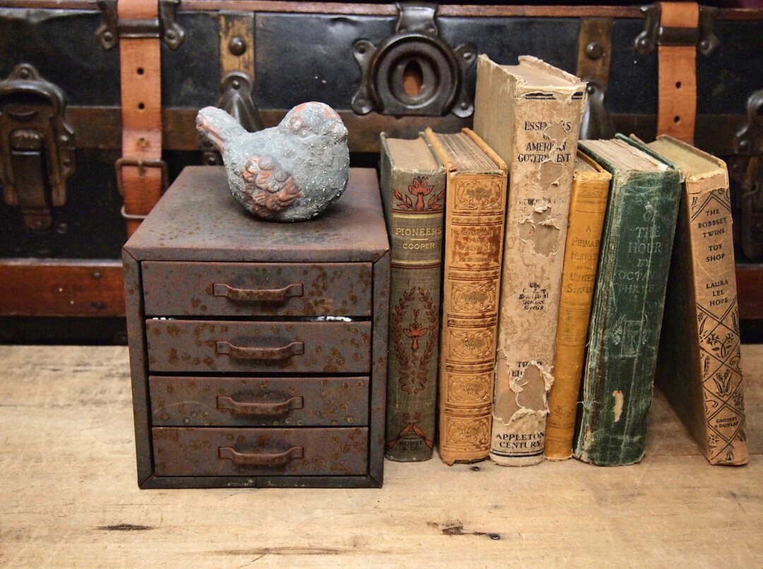 Organize All Your Stuff With This Fun Small Metal Box With Drawer S to ...