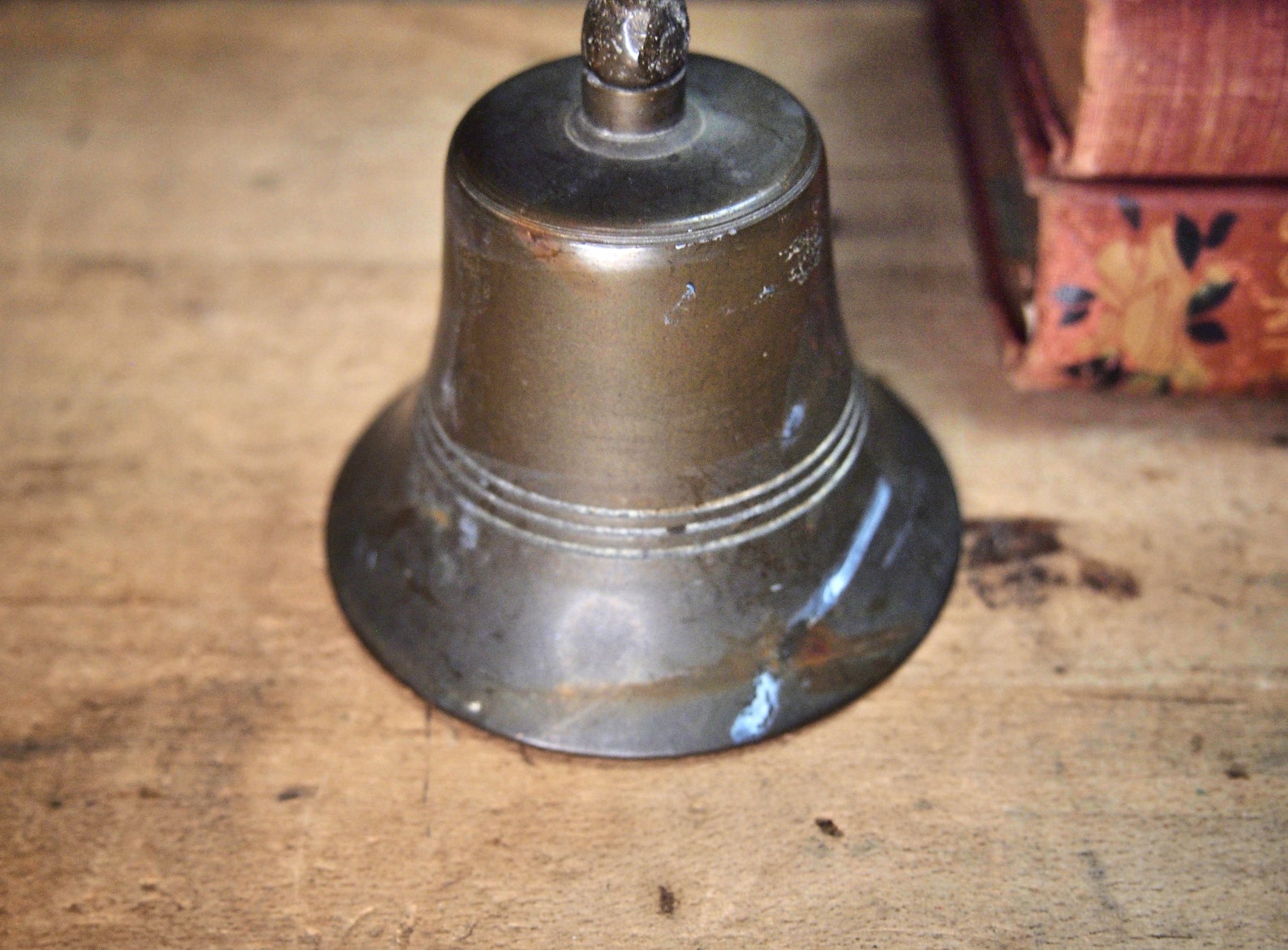 Vintage Brass Ringing Bell Girl With Bonnet Dinner Bell - Etsy