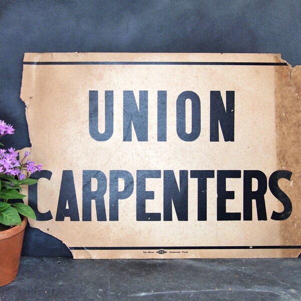 Carpenter Signs - Etsy