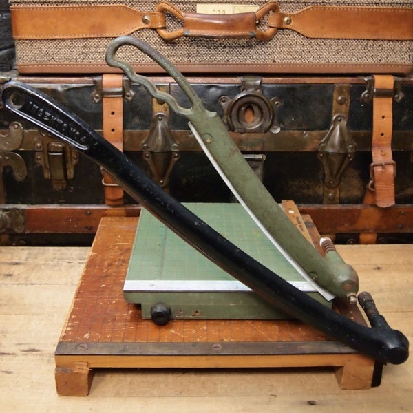 Vintage Paper Cutter - Etsy