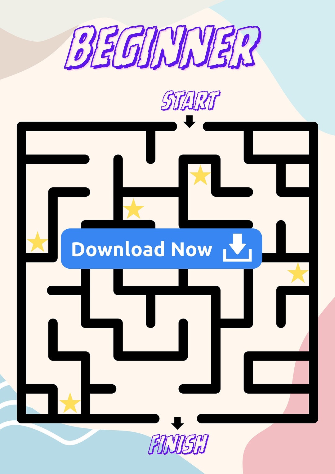 10x Maze Game for Kids Maze Runner Kids Maze Game Fun Kids Game Learn ...