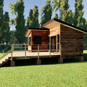 How to Build a Cabin - Step-by-step DIY Guide, Materials List, Draft ...