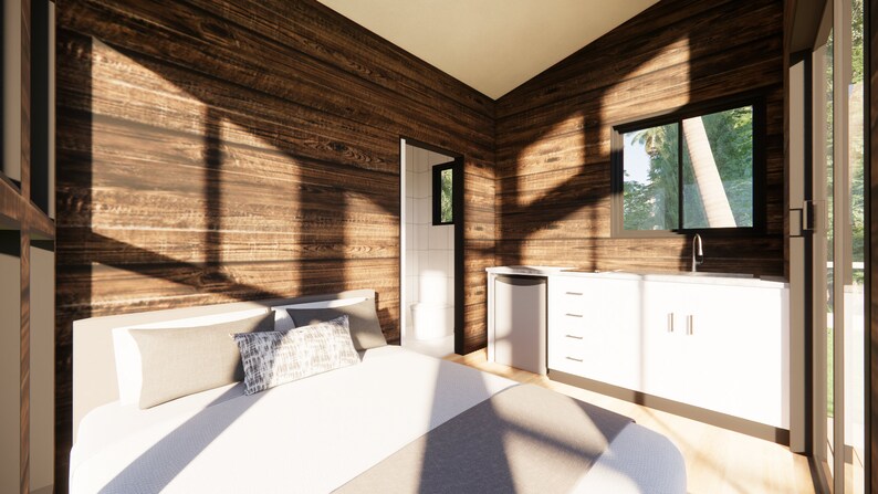 How to Build a Tiny Cabin Step-by-step DIY Guide, Materials List, Draft ...