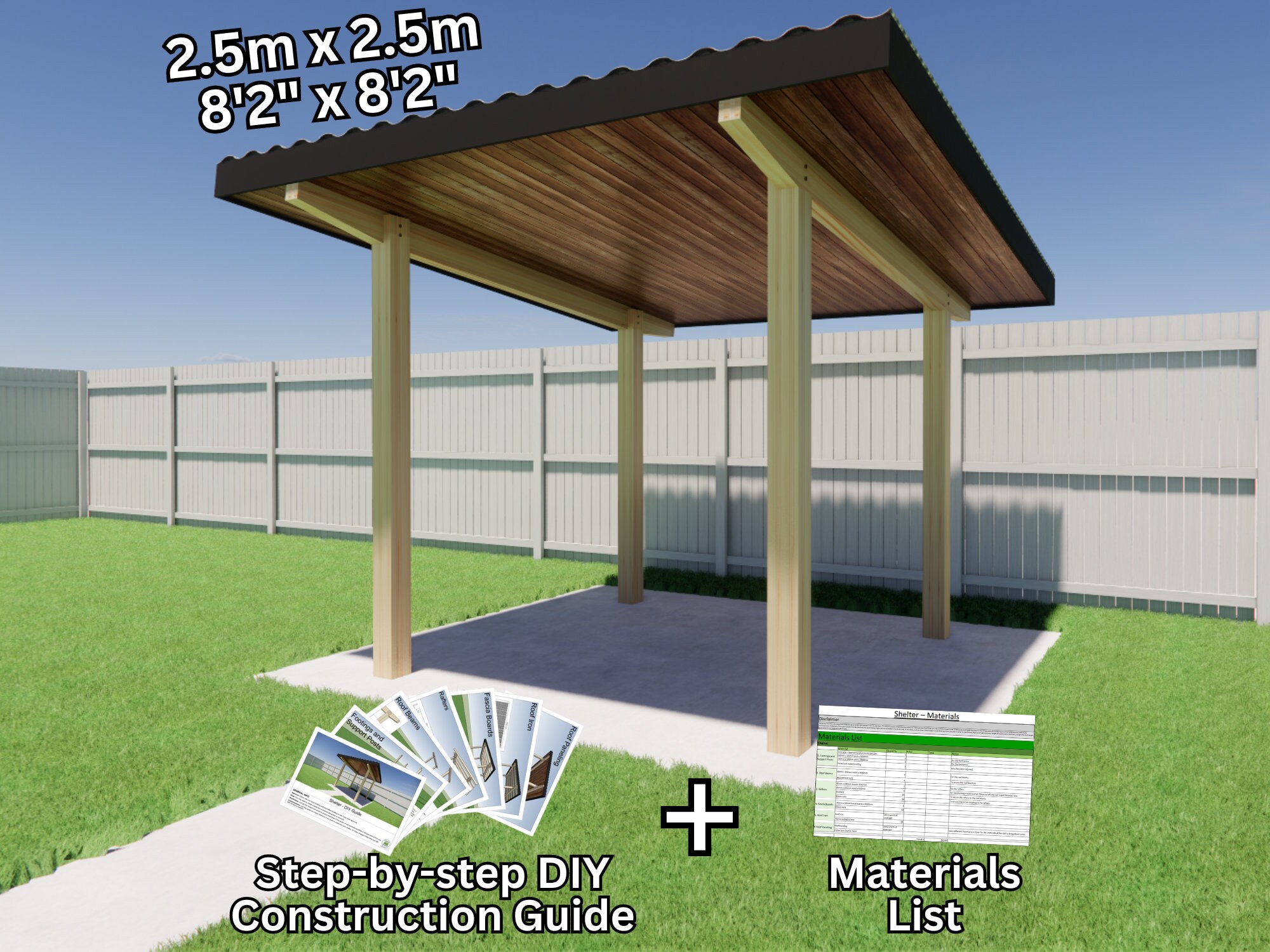 How to Build an Outdoor Shelter Step-by-step DIY Construction Guide and ...