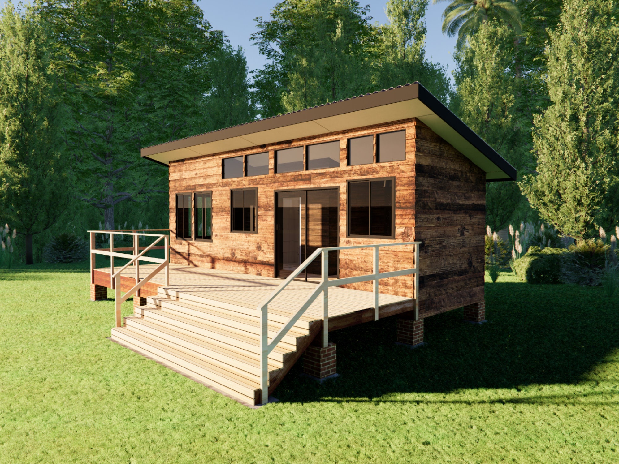 How to Build a Cabin - Step-by-step DIY Guide, Materials List, Draft ...