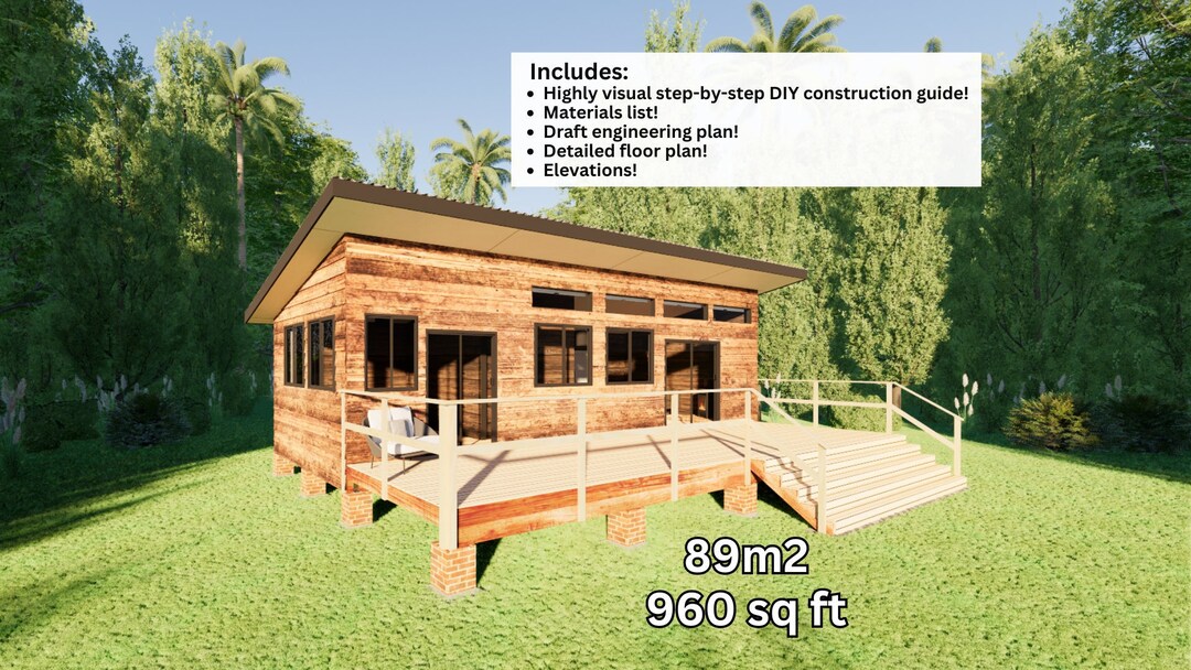 How to Build a Cabin Step-by-step DIY Guide, Materials List, Draft ...