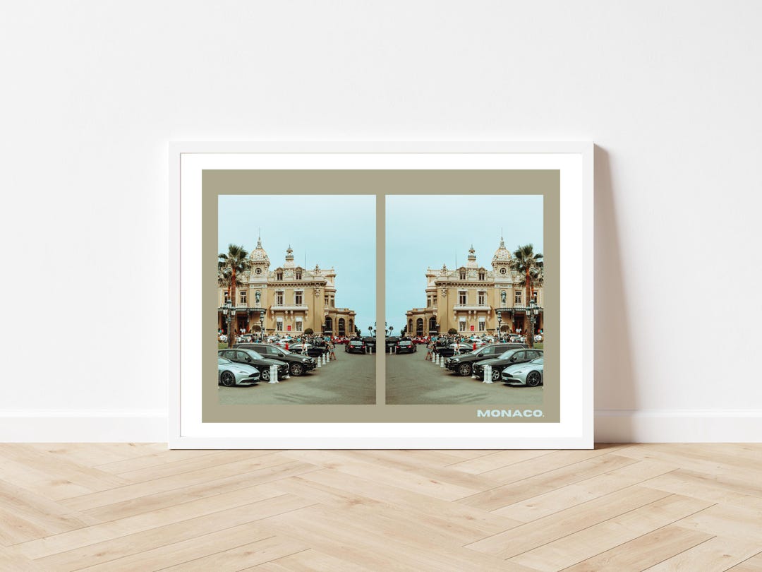 A4 Monaco Supercar Poster, Racing Car, Sportscar, Hyper Car, Summer ...