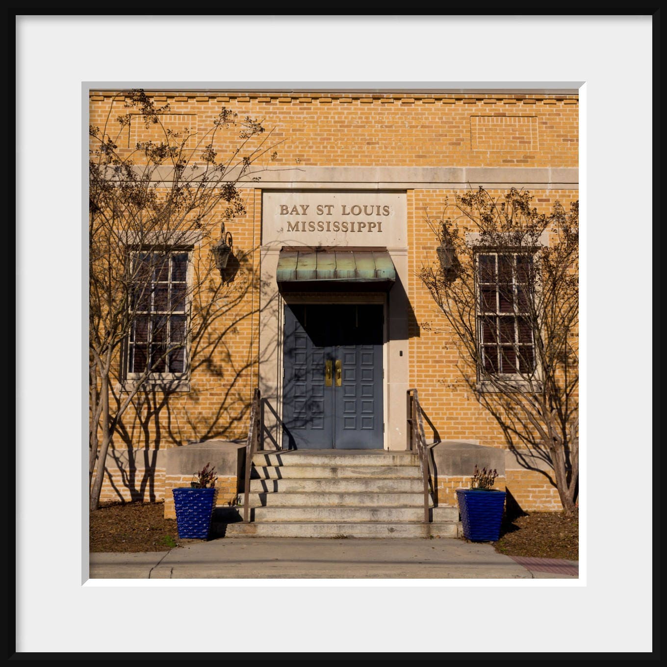 Bay St. Louis Post Office Photo: Mississippi Architecture Print - Etsy