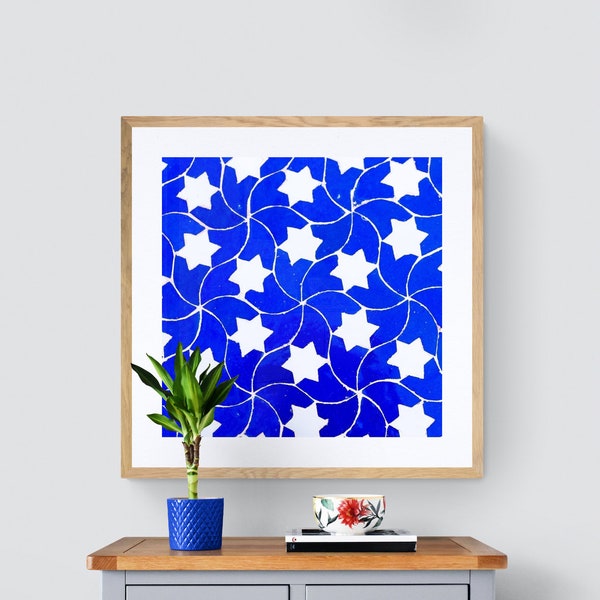Cobalt Blue Art - Etsy