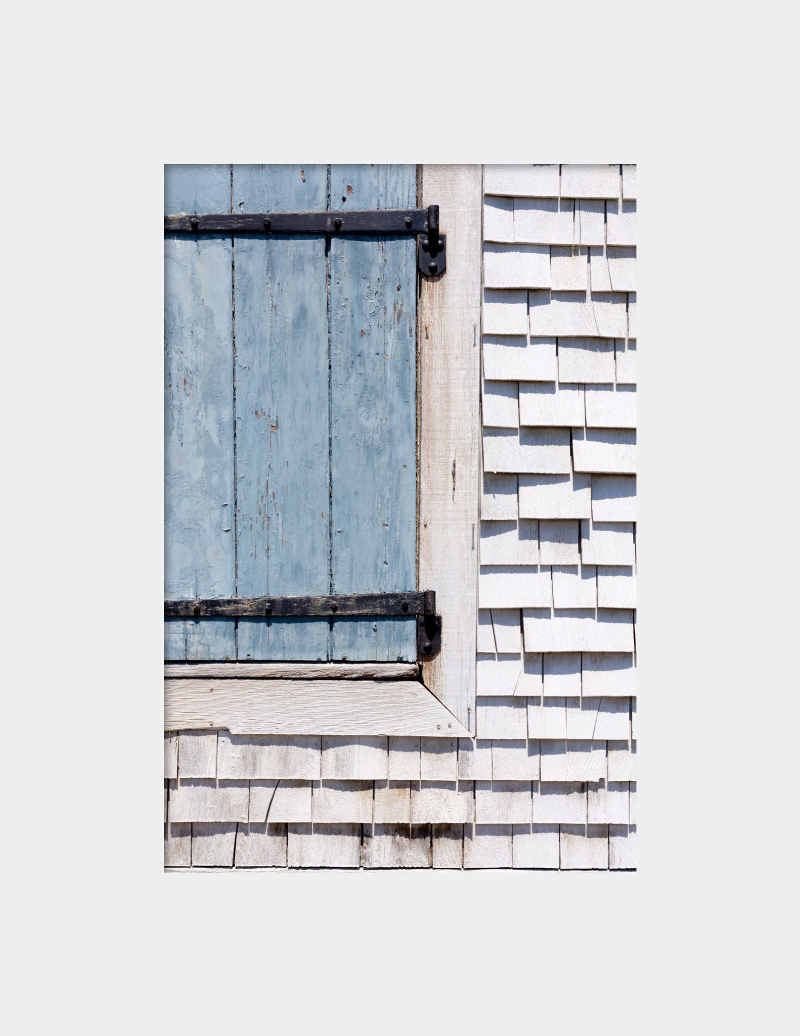 Cape Cod Shutters, Cape Cod Minimalism, Gray Shutters Photo, Blue Gray ...
