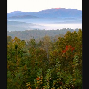Georgia Mountains Photograph, Blue Ridge Mountains, Fall Leaves Photo ...