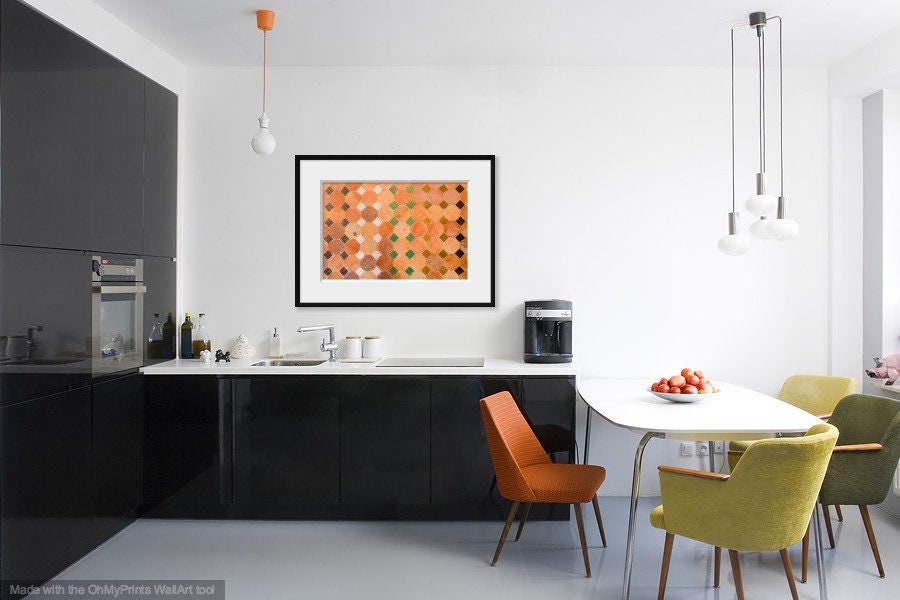 Moroccan Tile Art, Mosaic Tile Art, Marrakech Photo, Abstract Art ...