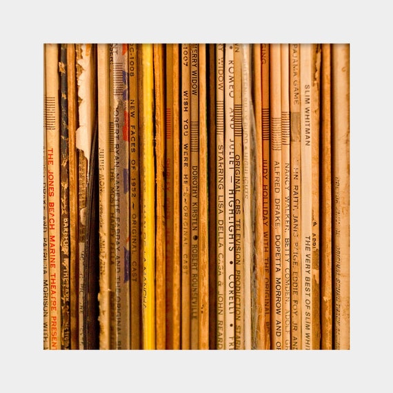 Vintage Record Photo Old Records Photo Vinyl Record Photo | Etsy