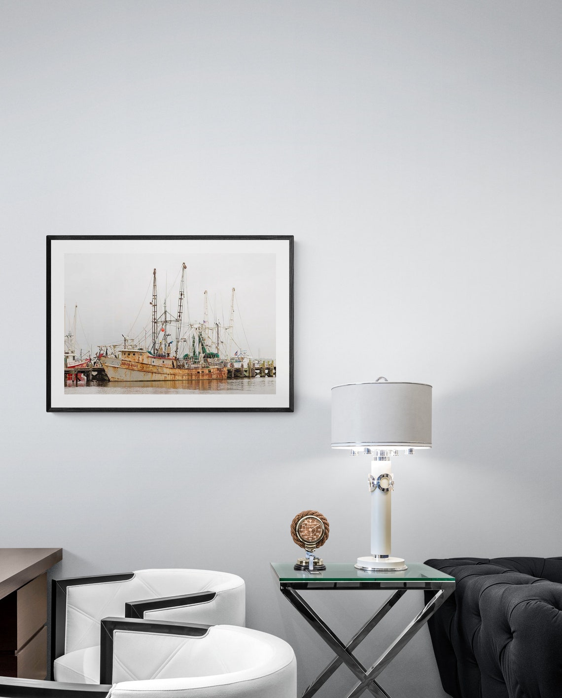 Rusty Shrimp Boat Photo, Shrimp Boat Print, Seafood Wall Art, Nautical ...