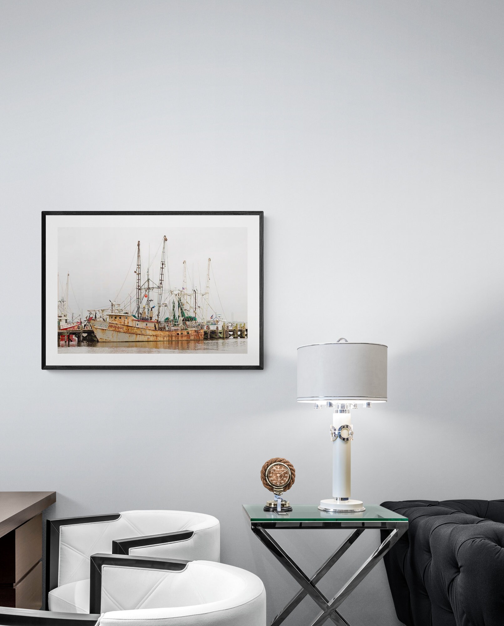 Rusty Shrimp Boat Photo, Shrimp Boat Print, Seafood Wall Art, Nautical ...