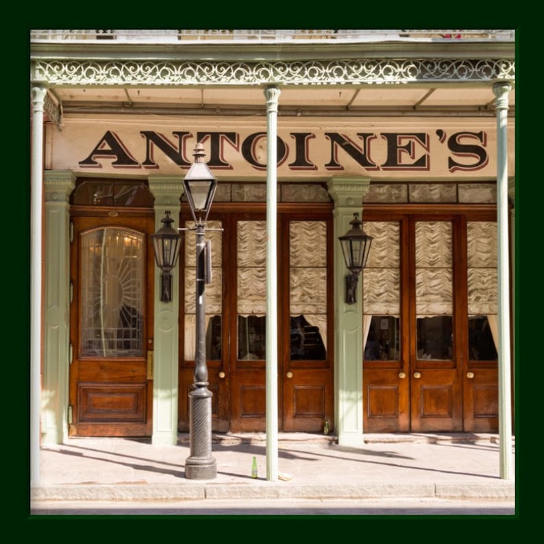 Antoine's Restaurant Photo: New Orleans French Quarter Art Print - Etsy